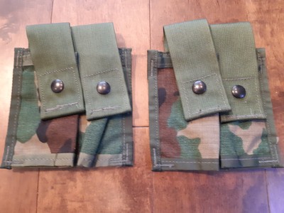 SET of 2x USGI SDS MOLLE II 40mm Pyrotechnic Pouch (Double)(M81 ...