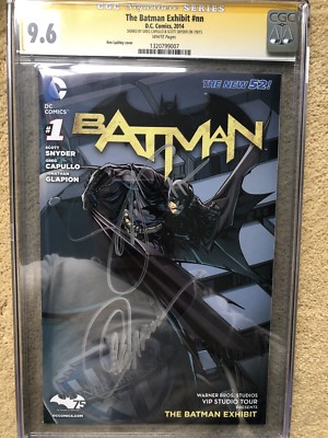DC New 52! Batman #1 The Batman Exhibit Variant! CGC 9.6 Snyder Capullo ...