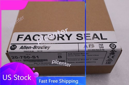 FACTORY SEALED Allen Bradley 20-750-S1 Safe Speed Monitor New STOCK L ...