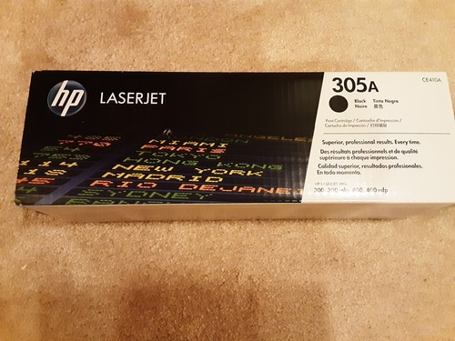 HP LaserJet 305a Black Toner CE410A Print Cartridge Genuine ...