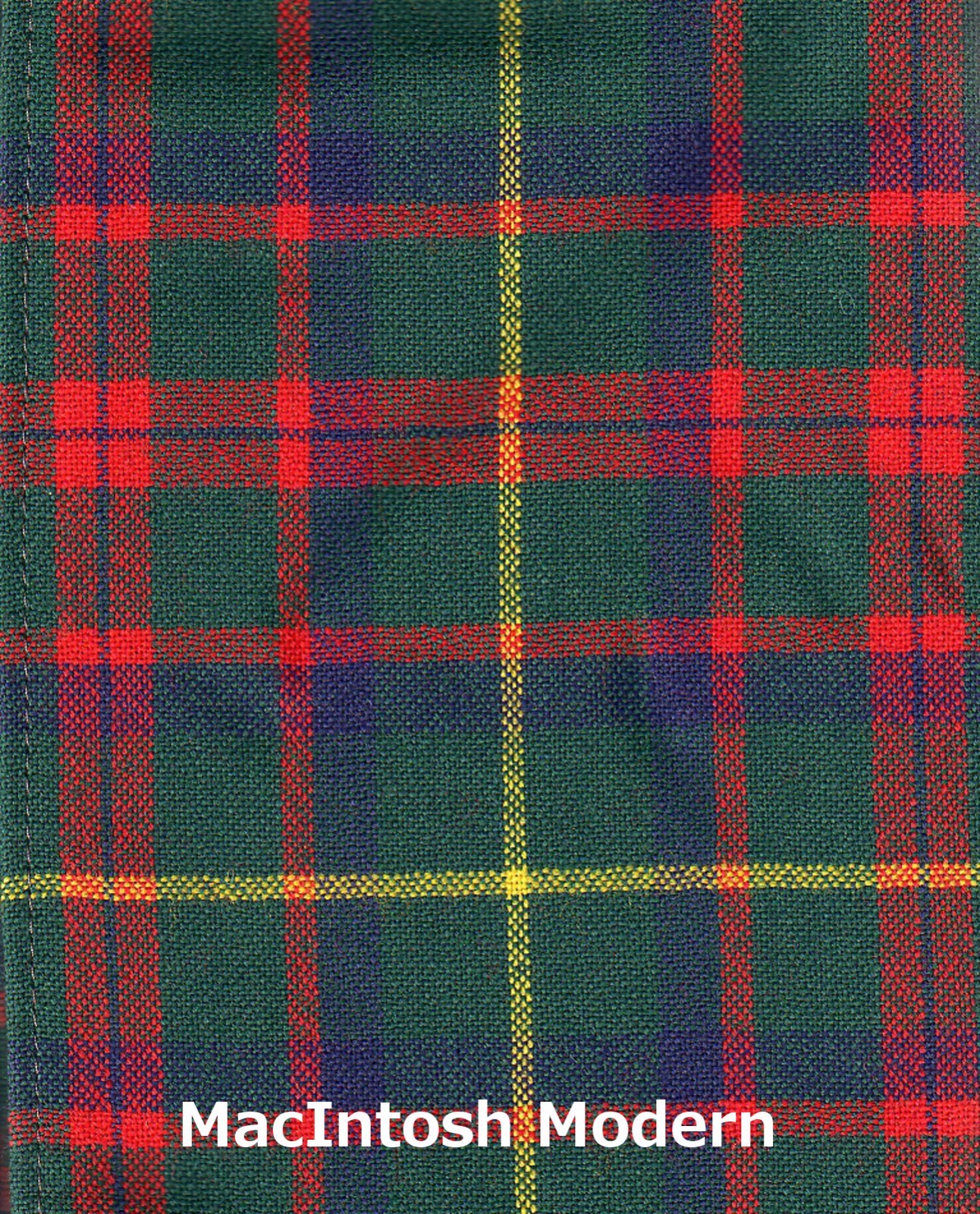 Tartan Sash Clan MacIntosh MacKintosh Scottish Wool Plaid | eBay