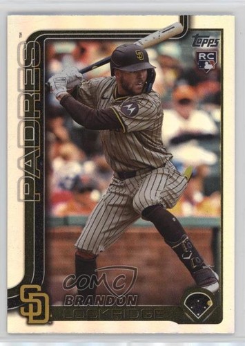 2025 Topps Series 2 Rainbow Foilboard Brandon Lockridge #568 Rookie RC ...