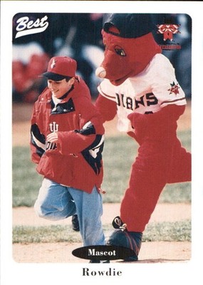 Rowdie 1996 Best Indianapolis Indians #29 RC Card *AutographDen* FREE ...