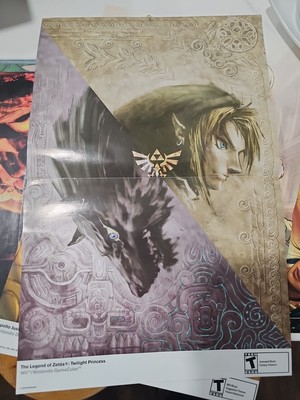 2006 Official The Legend of Zelda Twilight Princess 2-Sided Poster ...