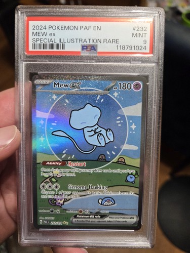 Pokemon Mew EX 'Bubble Mew' Sir 232/091 Paldean Fates English Edition ...