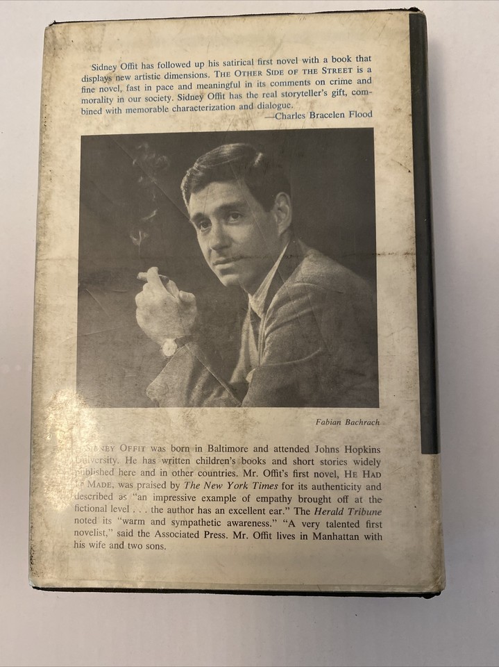 The Other Side of the Street HC DJ 1962 by Sidney Offit | eBay