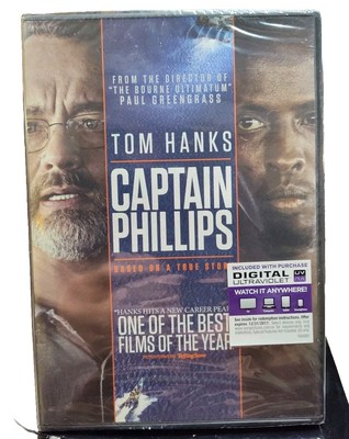 Captain Phillips DVD 2013 New Sealed Tom Hanks 43396417847 | eBay