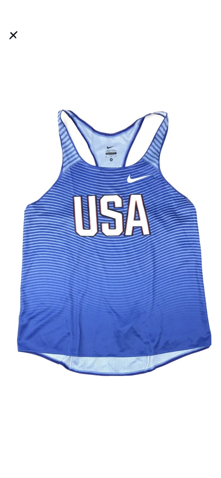 Nike USA Digital Race Day Elite Running Track and Field Singlet Women's ...