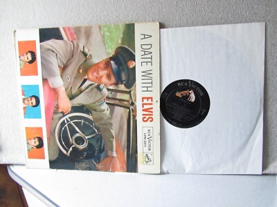 PRESLEY,ELVIS Vinyl lp...A DATE WITH ELVIS...RCA...VG+/VG-...'61 | eBay