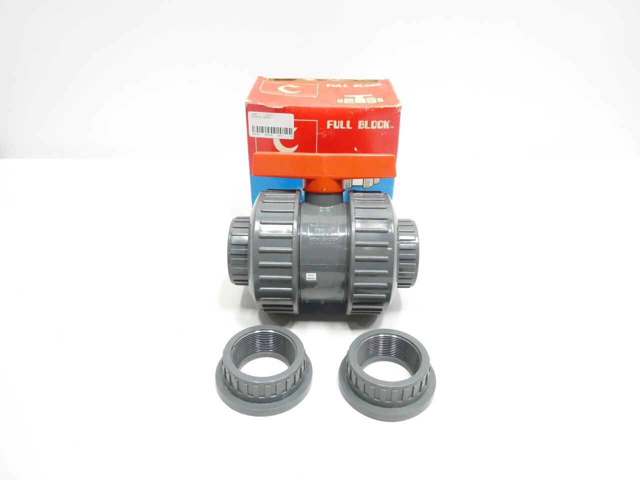 Colonial True-union Ball Valve PVC EPDM V20101N 2" 235 PSI for sale ...