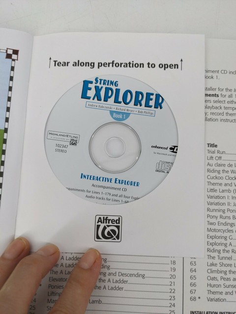 String Explorer Ser.: String Explorer, Bk 1 : Violin, Book and Online ...