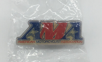 AMA American Motorcycle Association Lapel Hat Pin NIP | eBay
