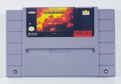 Nintendo Super Nes Super Battletank NTSC 3D M1 Abrams Tank Gulf Desert ...