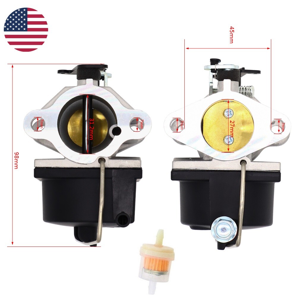 Carburetor for Tecumseh 640065A 640065 fits OHV110 OHV130 OHV135 Engine ...