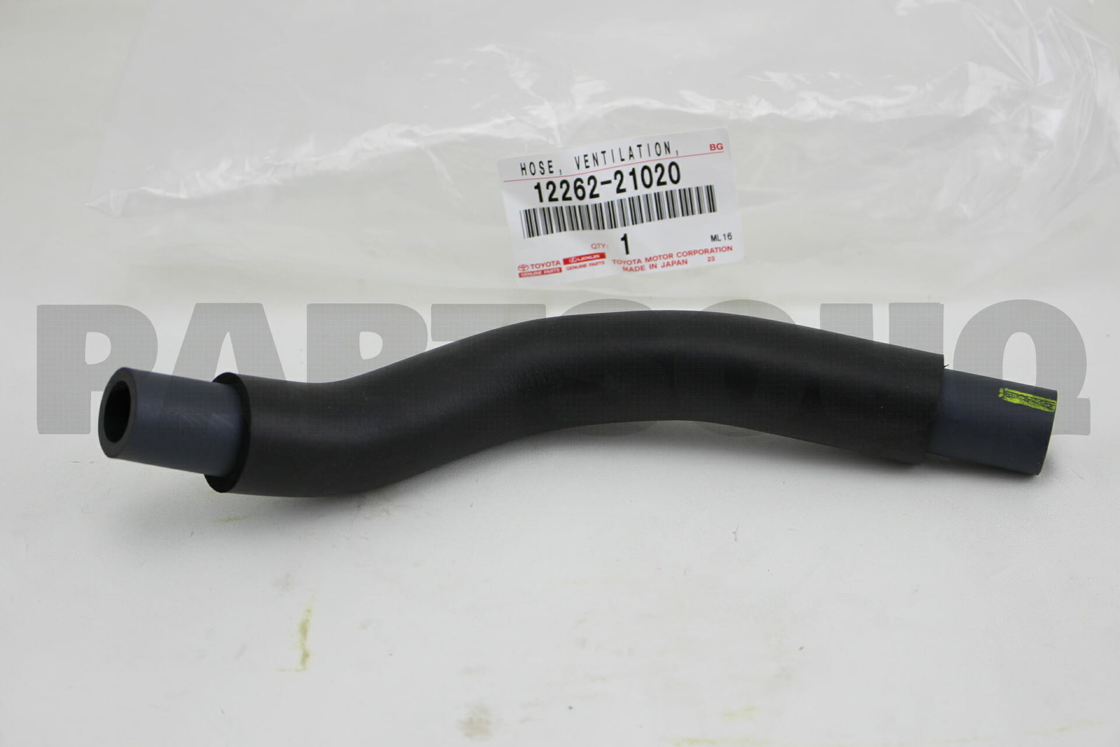 1226221020 Genuine Toyota HOSE, VENTILATION, NO.2 12262-21020 | eBay