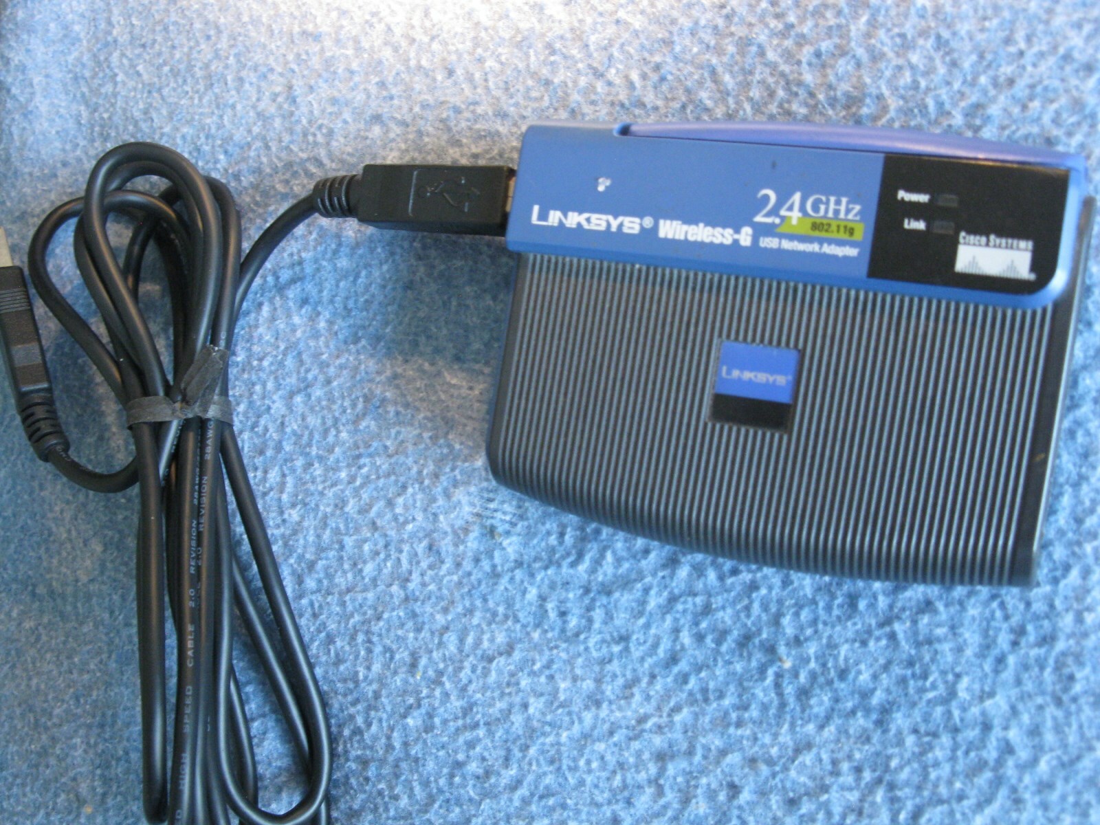 Linksys WUSB54G 2.4GHz 802.11g Wireless-G USB Network Adapter 802.11G ...