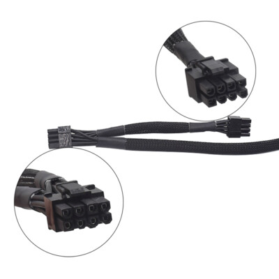8Pin To Dual 8Pin (6+2 ) PCIe VGA Power Cable For EVGA SuperNOVA GA | eBay