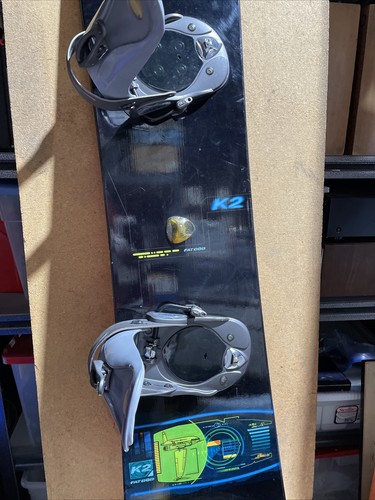 K2 Fat Bob Snowboard 160cm with bindings | eBay
