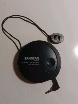 Sangean ANT-60 23' Portable Shortwave Reel Antenna Great Condition | eBay