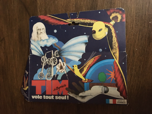 Tim Bird G de Ruymbeke Flapping Flying Toy Original Package Vintage ...