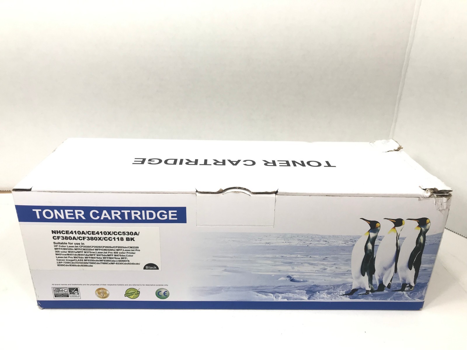 Toner Cartridge NHCE410A/CE410X/CC530A/CF380A/CF380X/CC118 BK for ...