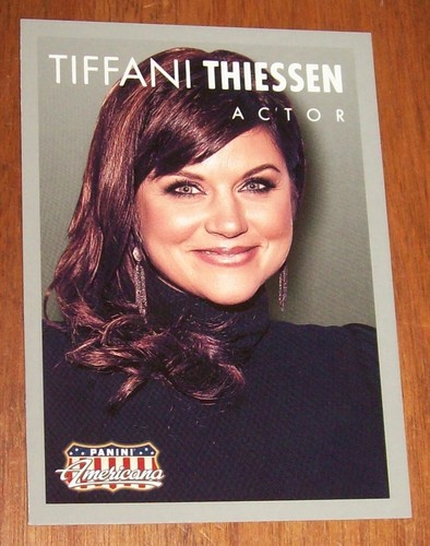 2015 Panini Americana Actor Tiffani Thiessen Card | eBay