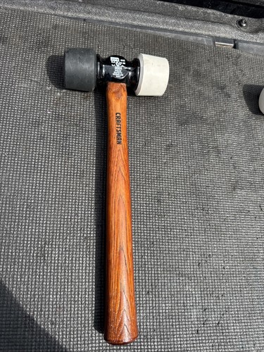 Sears Craftsman USA Nos Huge Double Ended Rubber Head Mallet 24 Oz Hammer 38304 | eBay
