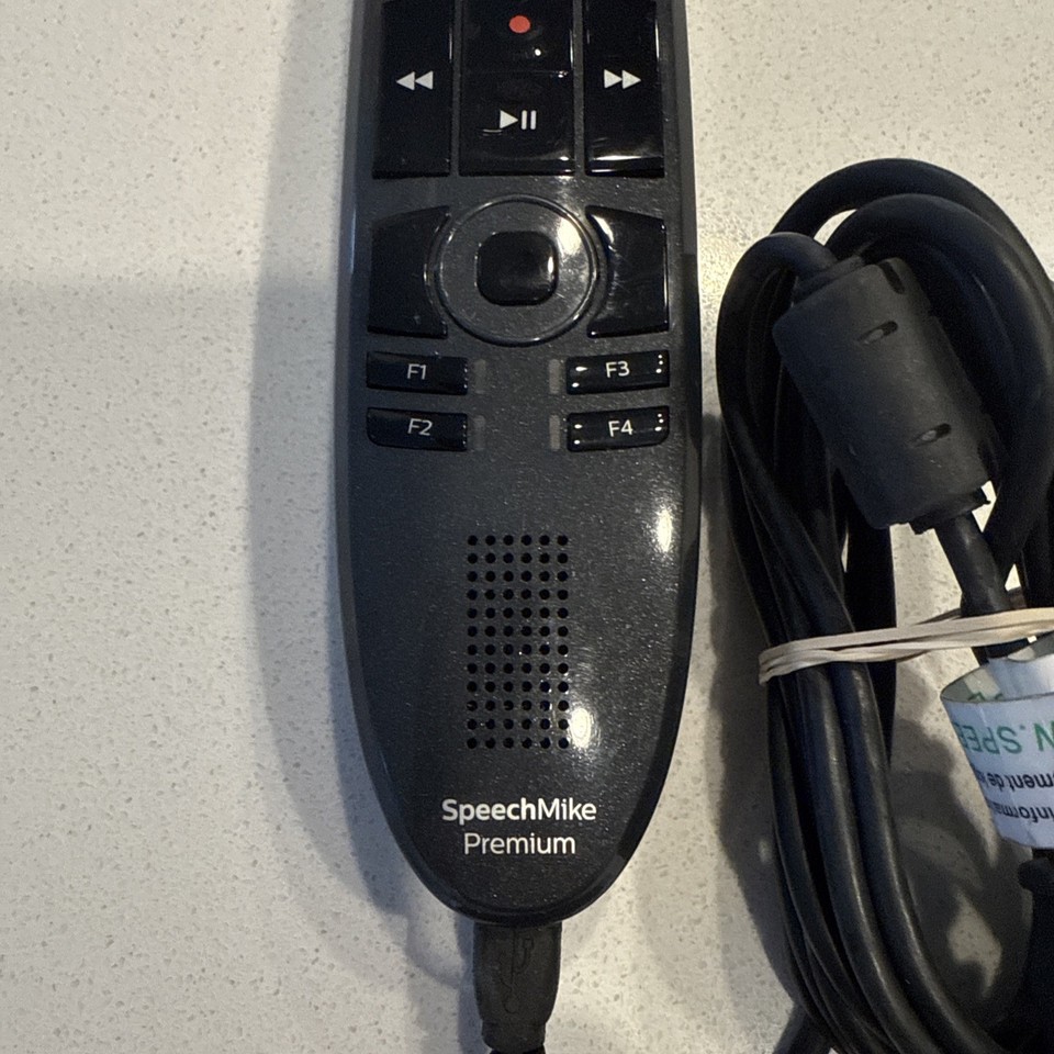 Philips SMP3700 SpeechMike Premium Touch Dictation Dragon Mic ...