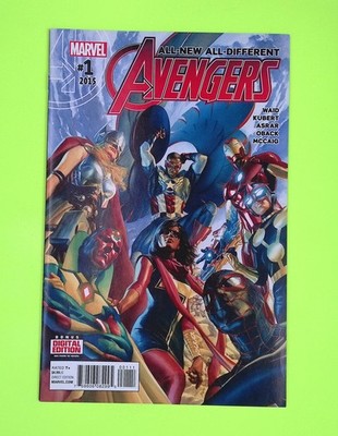 All-New, All-Different Avengers #1 2016 Marvel Comics 1st App High ...