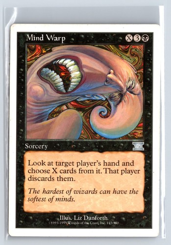 Mind Warp Sixth Edition Uncommon – MTG Magic the Gathering Card | eBay