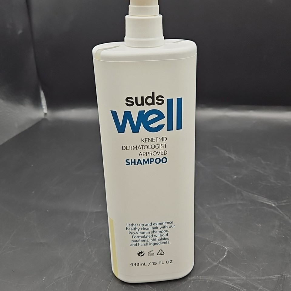 KenetMD Suds Well Shampoo & Rinse Well Conditioner 2 Bottle Set 15oz ...