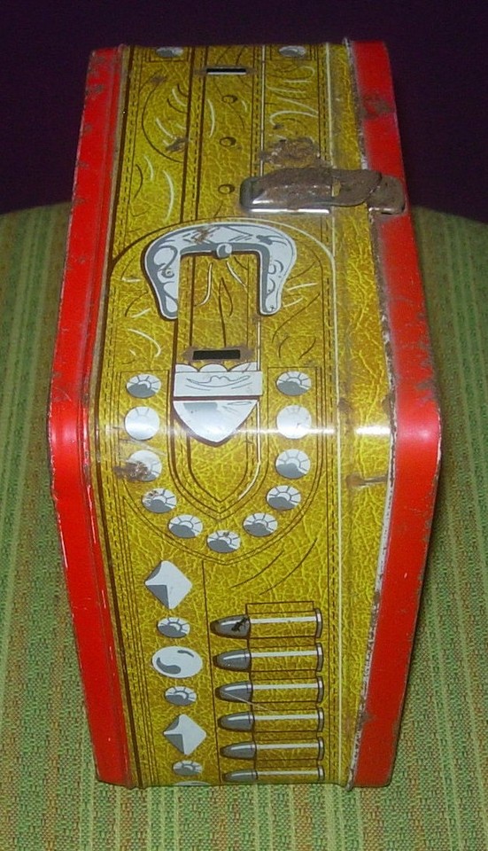 WILD BILL HICKOK AND JINGLES METAL LUNCH BOX 1955 ALADDIN NO THERMOS | eBay