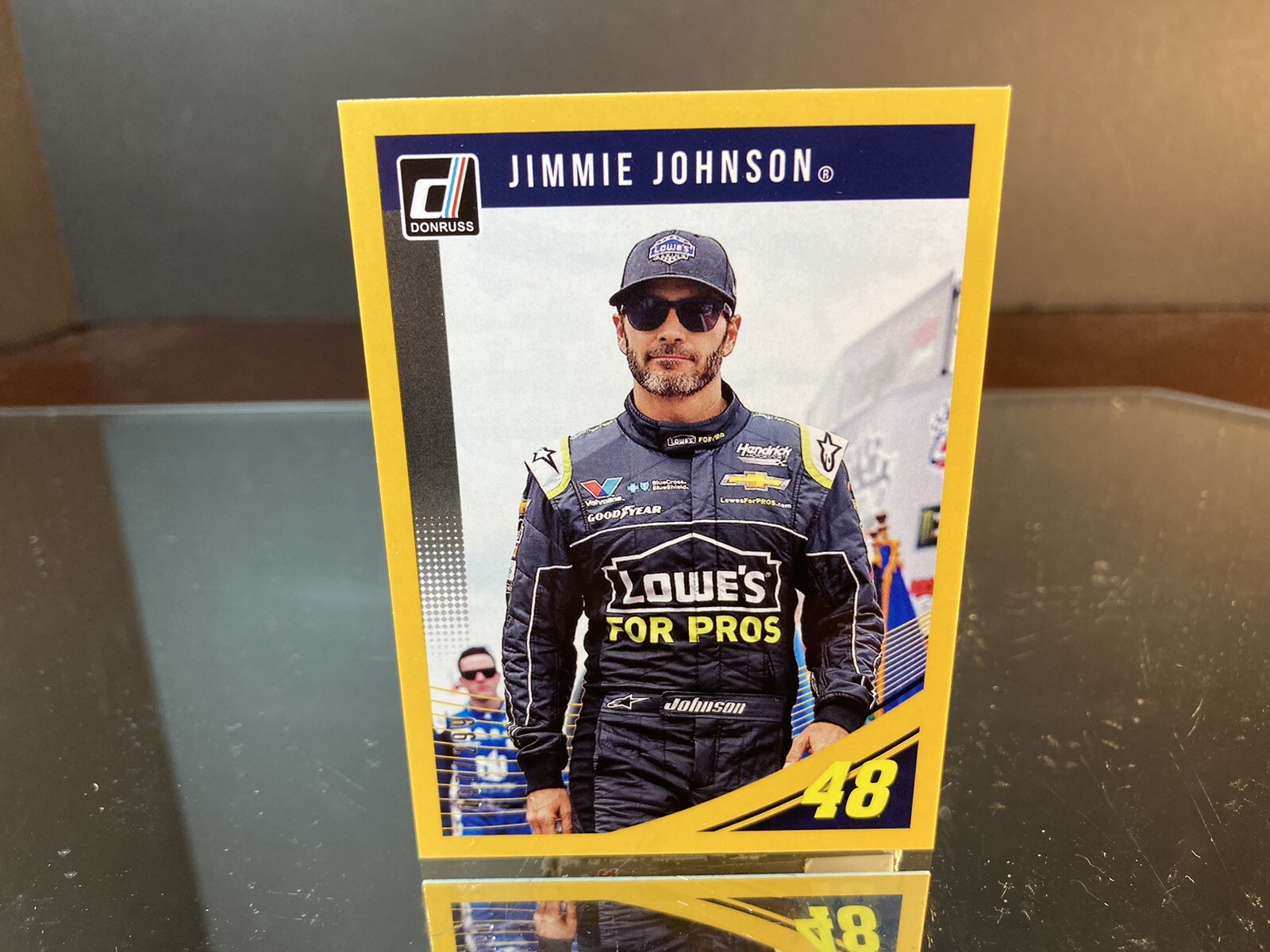 Jimmie Johnson Panini Donruss Gold 2019 Card #39 97/299 | eBay