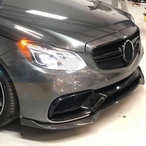 For Mercedes Benz W212 E63 E63S AMG 2013-16 Real Carbon Front Bumper ...