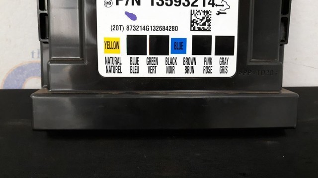 13593214 2014 Chevrolet Silverado BCM Body Control Module for sale ...