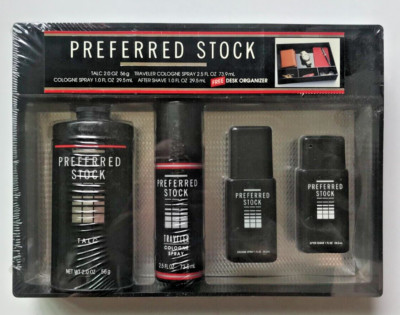 *RARE* Vintage Coty PREFERRED STOCK Gift Set, Cologne, Aftershave ...