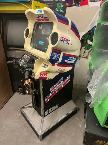 SUPER HANG ON ARCADE MACHINE by SEGA (Excellent Condition) *RARE* w ...