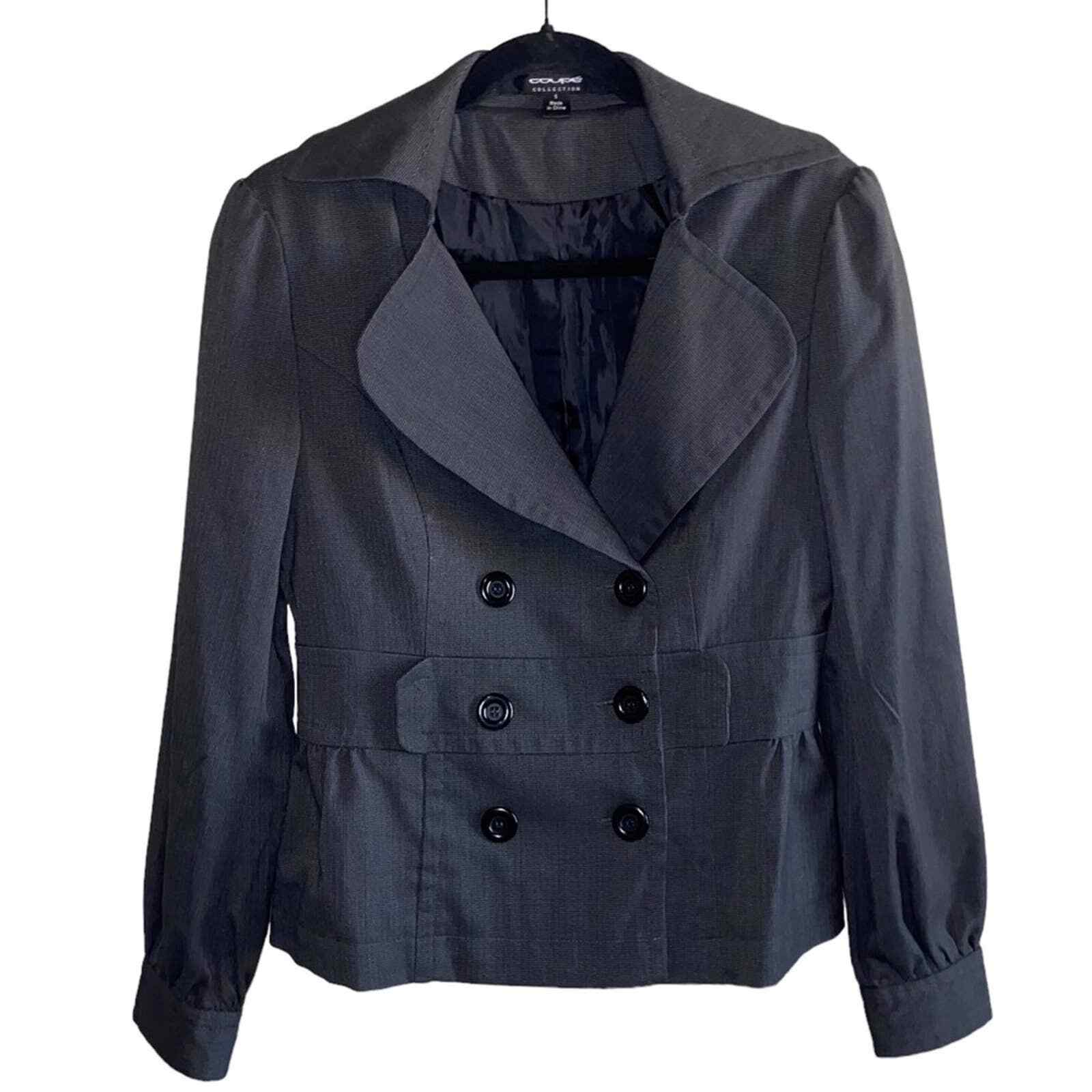 Coupé Collection Double Breasted Suit Jacket - Gem