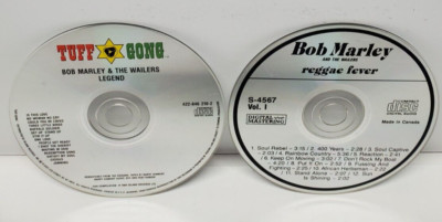 Lot of 2 BOB MARLEY CDs Legend and Reggae Fever Volume 1 CDs Only | eBay