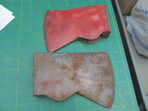 2 Vintage Axe Heads Jersey Pattern | eBay