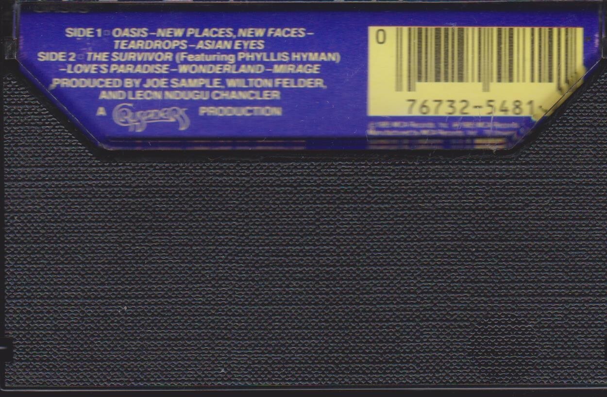 JOE SAMPLE CASSETTE TAPE: "OASIS" 1985 | eBay
