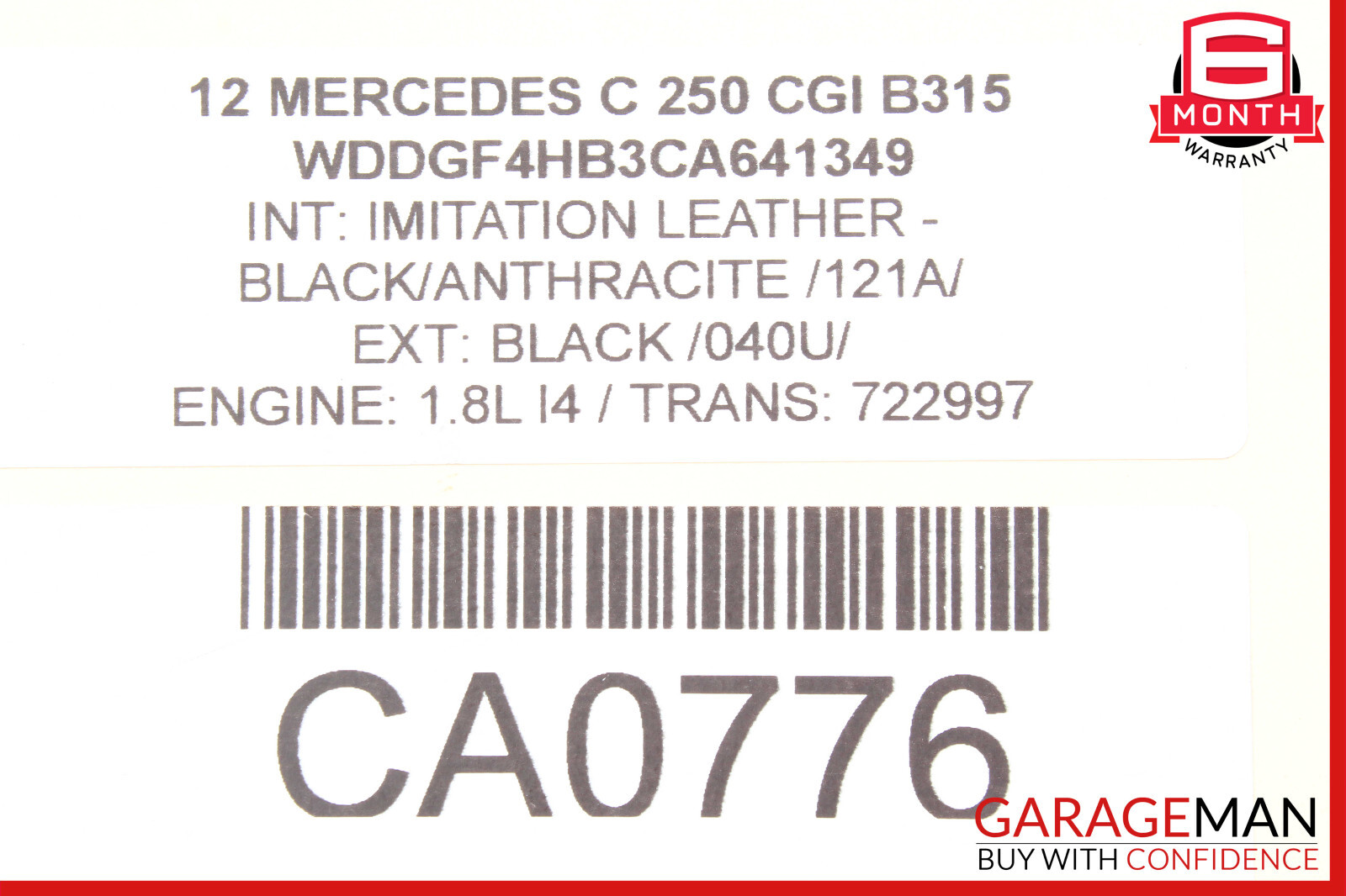 12-15 Mercedes W204 C250 SLK250 M271 Intake Valve Actuator Motor ...