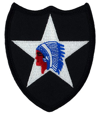 2nd Second Infantry Division Patch (018) 3" x 3 1/2" Embroidered Patch ...
