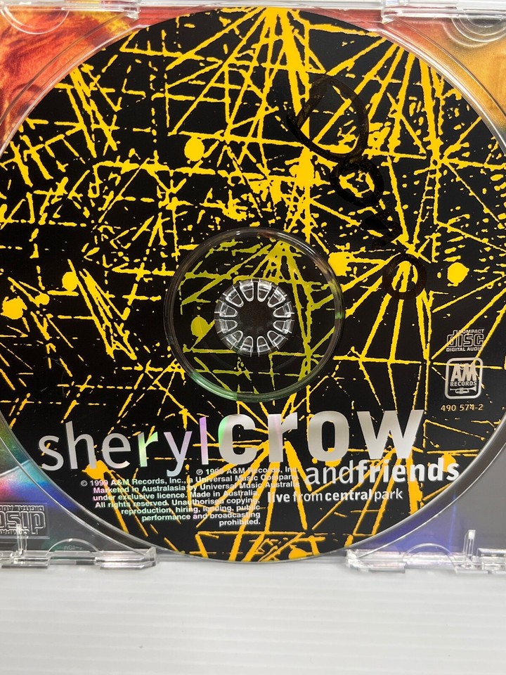 Sheryl Crow and Friends Live from Central Park 1999 CD European Release ...