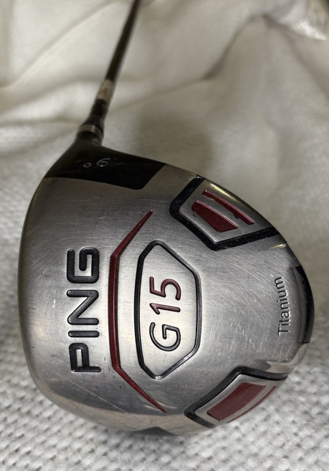PING G15 Driver 9° Grafalloy Prolaunch AXIS Technology 60R regular flex ...
