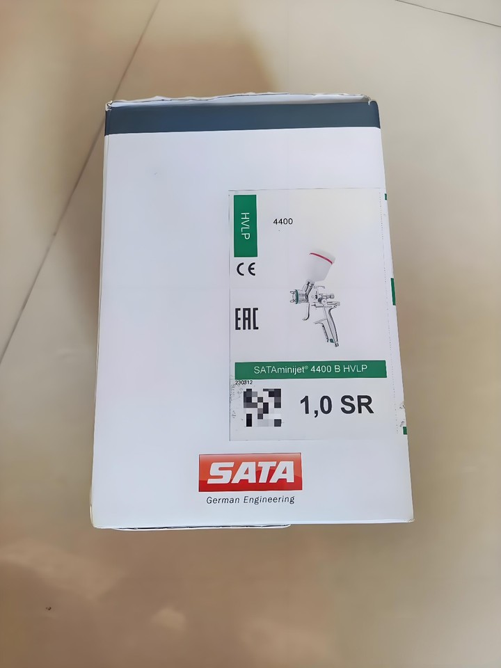 Sata minijet 4400b HVLP SR 1.0 tip Spray Gun Brand New Open Box | eBay
