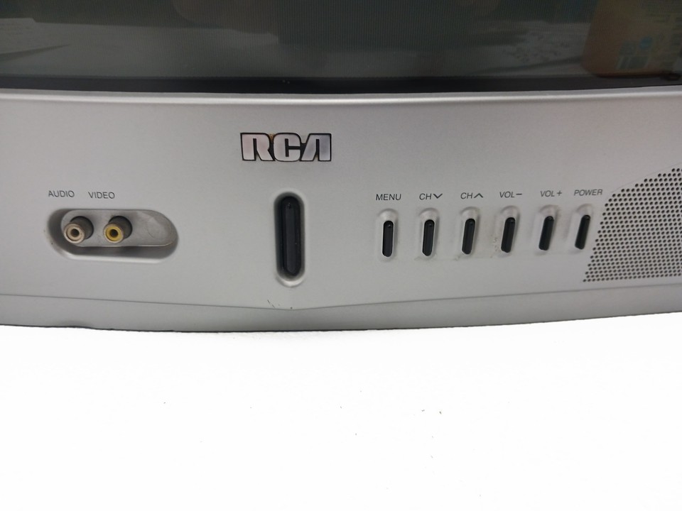 RCA F19421 20 inch CRT TV RCA Inputs Retro Gaming with Remote | eBay