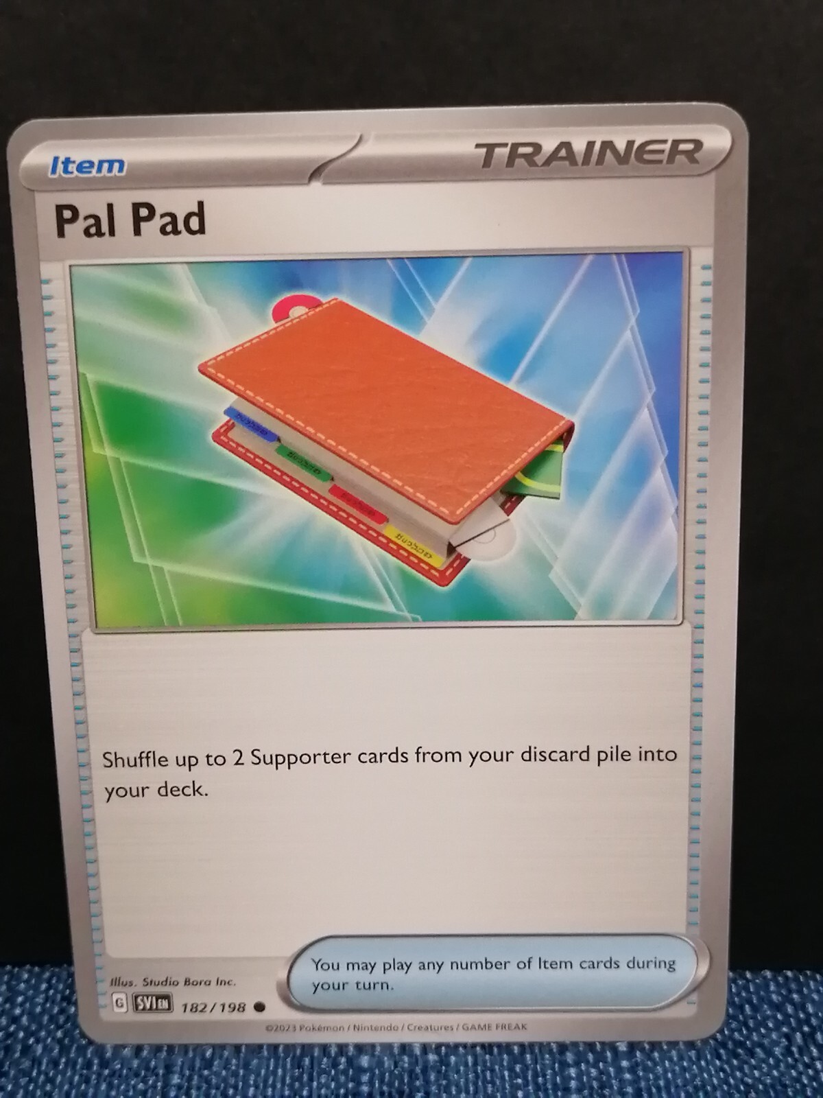 Pal Pad Mint Common Pokemon TCG card 182/198 SV01 Trainer Card | eBay