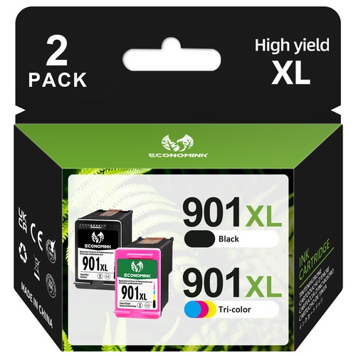 901XL 901-XL Ink Cartridge For HP Officejet 4500 J4540 J4550 J4580 ...