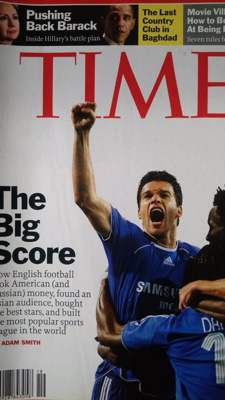 TIME MAGAZINE 2007 5 7 the big score how English football took American ...